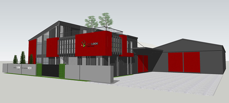 New Look Factory Showroom Interior Architectural | YOURS Design | Award ...