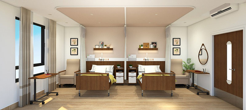 Green Garden Villa Nursing Home Interior Renovation | YOURS Design ...