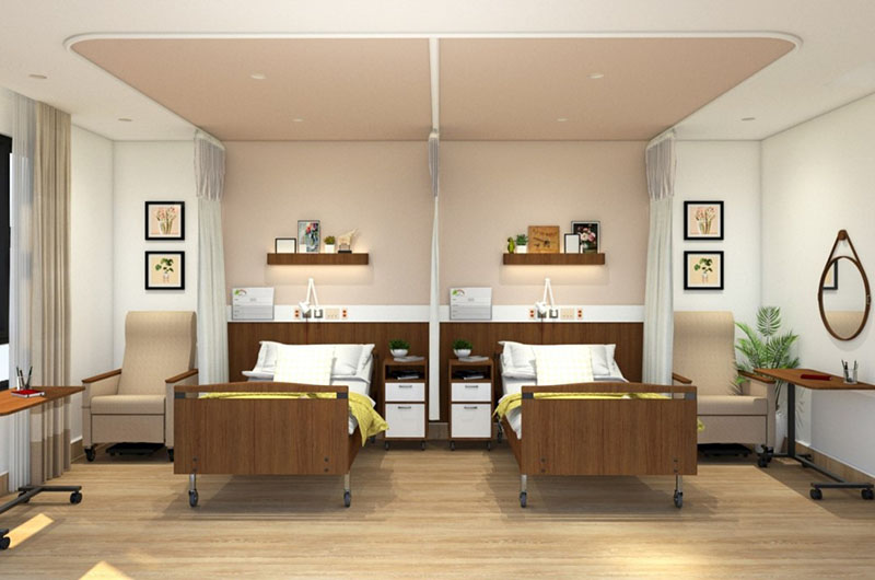 Green Garden Villa Nursing Home Interior Renovation | YOURS Design ...